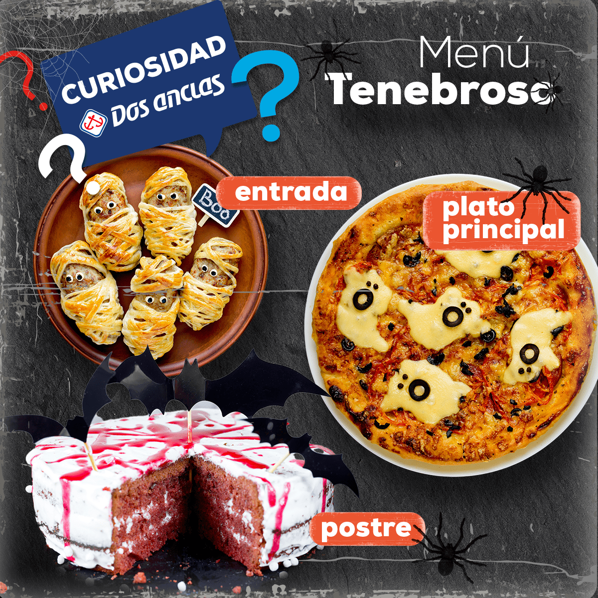 Armá tu menú temático para Halloween – Dos Anclas